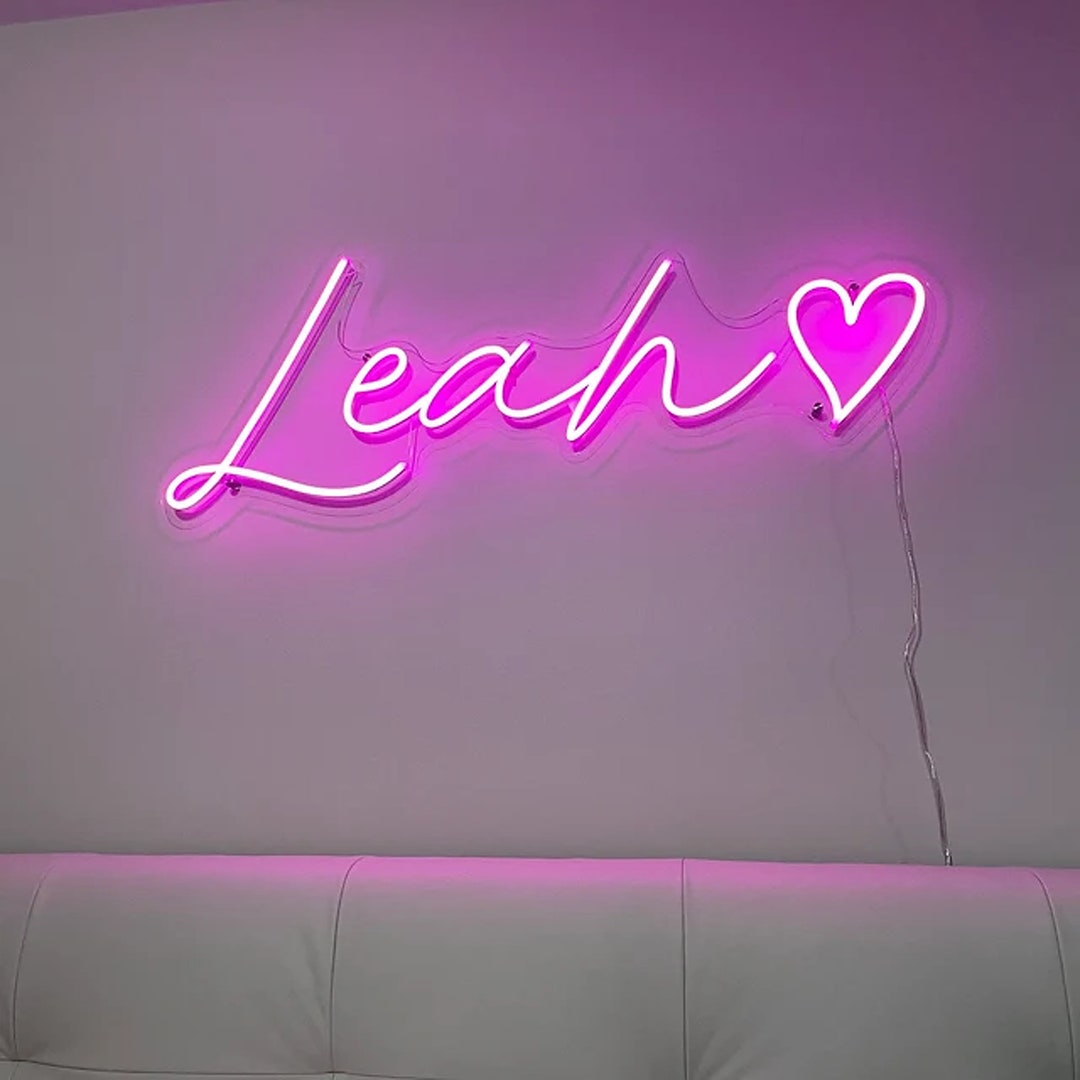 Custom Name Neon Sign for Kids Neon Sign Bedroom Neon Sign - Etsy