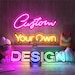 Personalized Led Name Sign Custom Teenage Girl Gifts,custom Neon Name ...