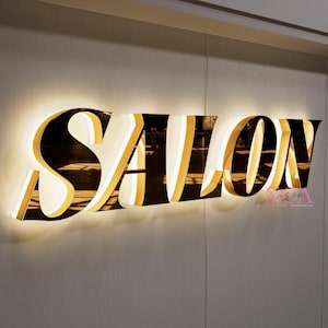 LED Backlit Sign | Custom Illuminated Sign | Personalized Logo Sign ...