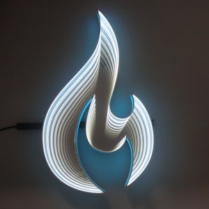 Personalized Infinity Mirror LED Channel Letters,customizable 3D ...