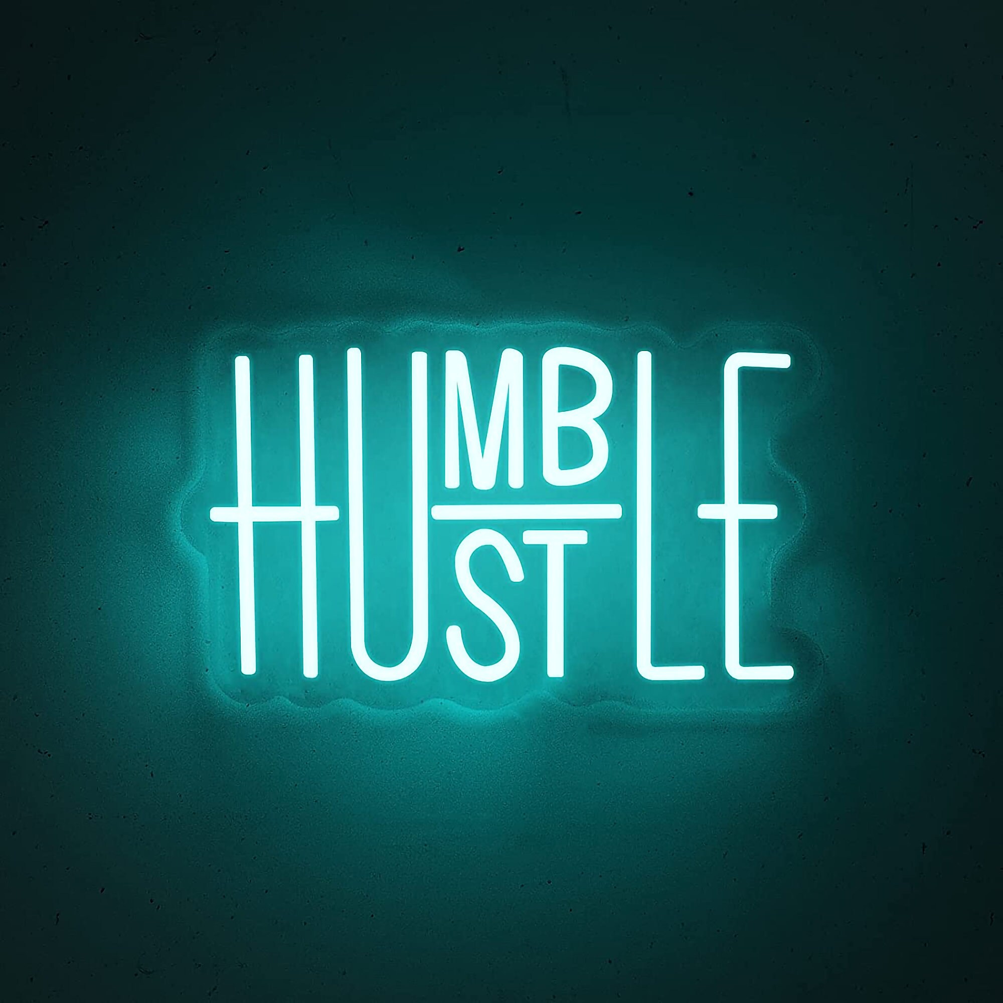 Hustle Neon Sign for Wall Decor LED Neon Lights for Office - Etsy