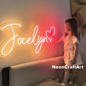 Personalized Led Name Sign Custom Teenage Girl Gifts,custom Neon Name ...
