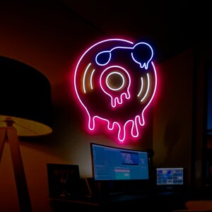 Music Neon Wall Decor, Music Led Sign, Customized Neon Sign, Handmade ...