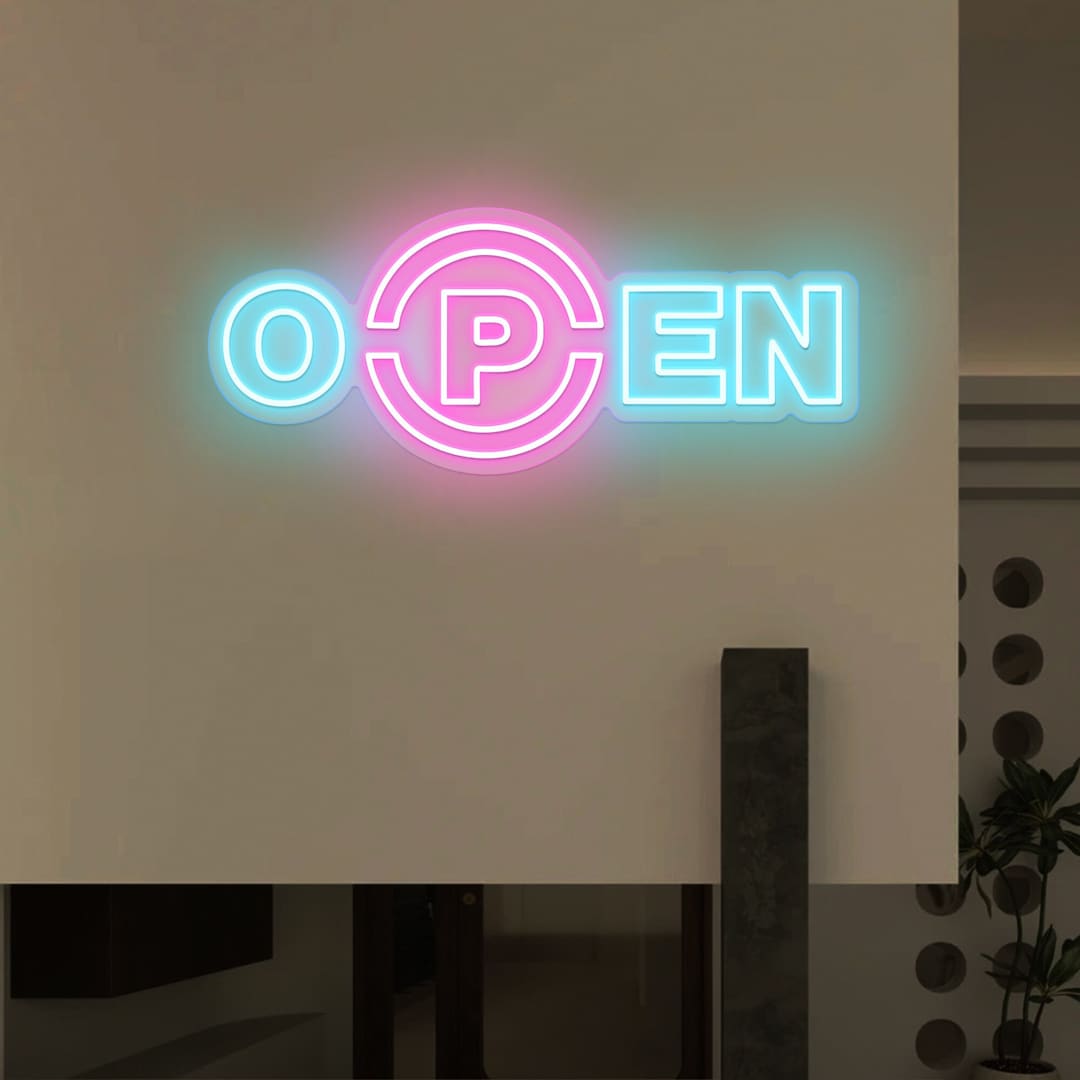 Open Neon Sign, Led Open Sign for Business, Neon Business Sign, Neon ...