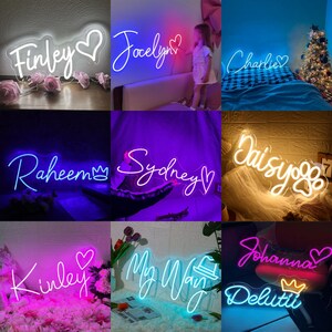 Custom Neon Sign | LED Neon Light Sign | Aesthetic Home & Room Decor ...