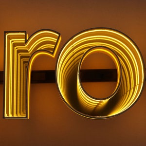 Custom 3D Business Infinity Mirror Sign,custom Infinity Mirror Office ...