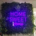 Home Sweet Home Neon Sign, Home Neon Sign, Neon Sign Wall Decor, Wall ...