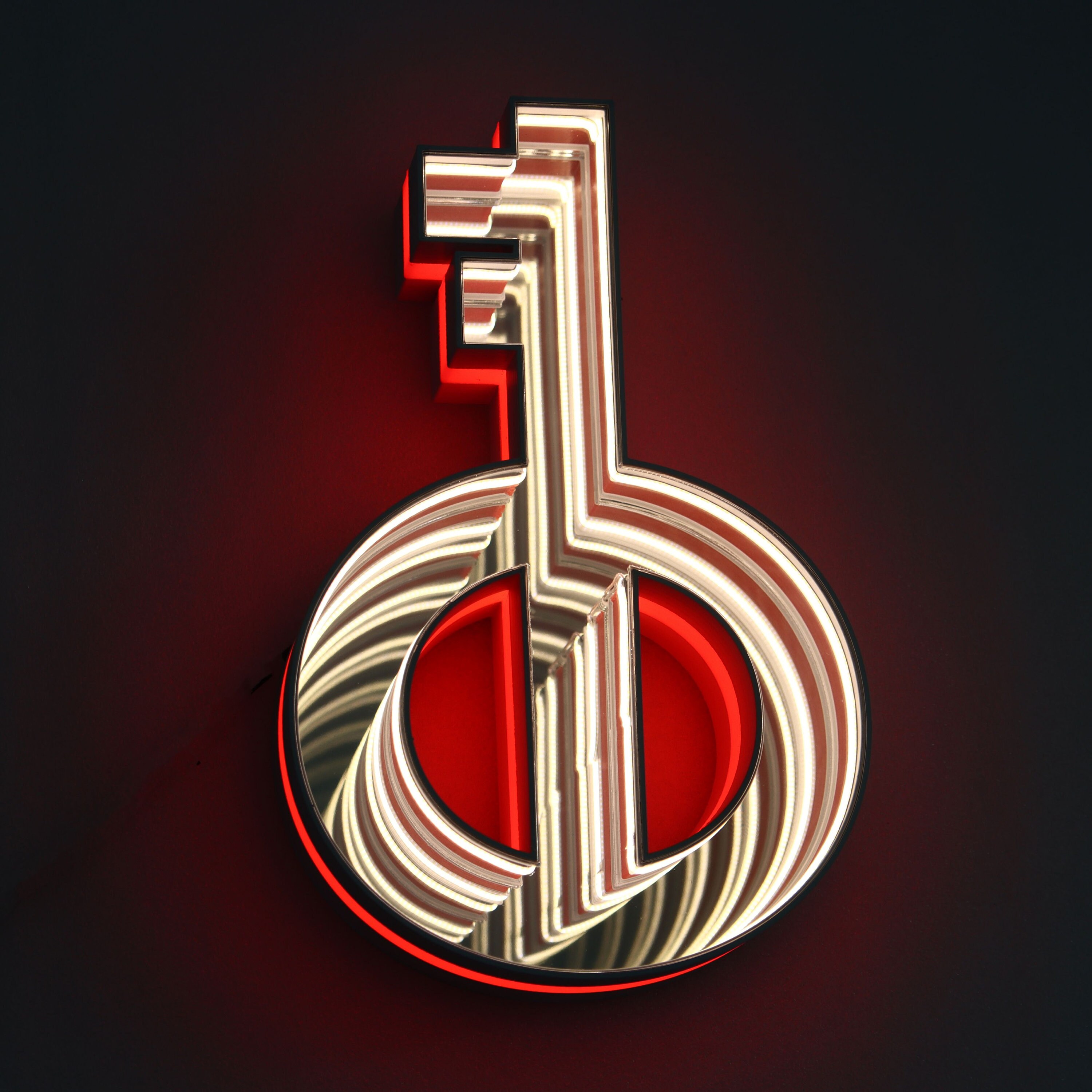Custom Infinity Mirror Logo Sign,custom Infinity Mirror LED Track ...