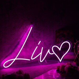 Personalized Led Name Sign Custom Teenage Girl Gifts,custom Neon Name ...
