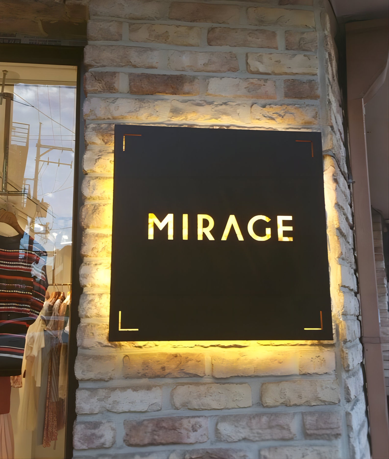 Custom Light Box Logo Sign, Handcrafted Business Name Plaque, LED ...