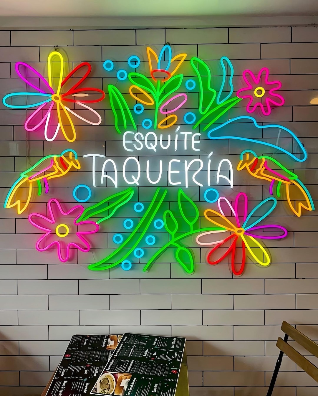 Personalized Custom Business Restaurant Logo Neon Light Sign for Home ...