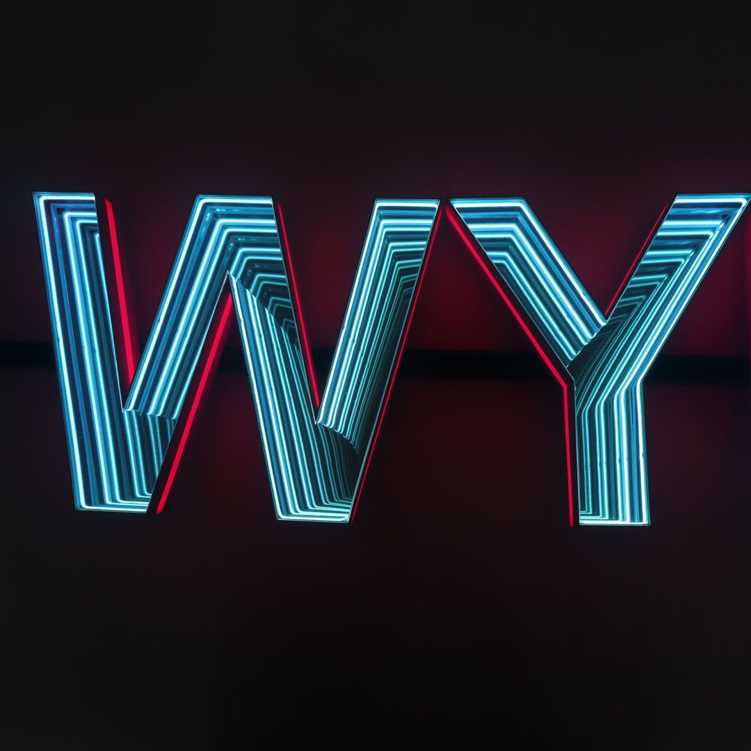 Customizable 3D LED Infinity Mirror Channel Letters Sign Illuminate ...