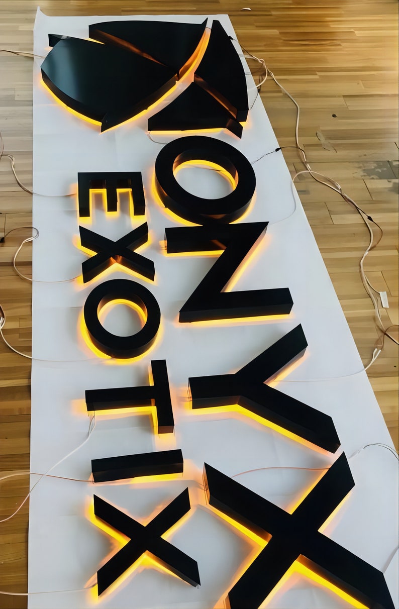 LED Backlit Sign | Custom Illuminated Sign | Personalized Logo Sign ...