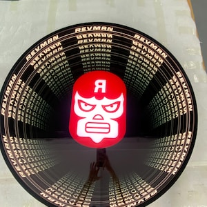 Custom Infinity Mirror LED Logo Sign for Wall,custom 3D Infinity ...