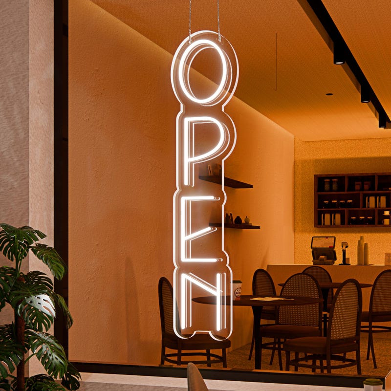 Lighted Open Sign - Etsy