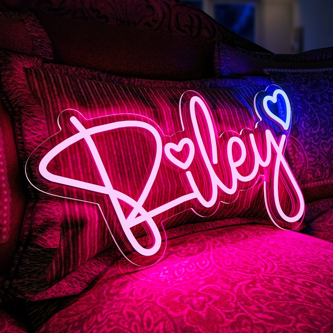 Personalized Led Name Sign Custom Teenage Girl Gifts,custom Neon Name ...