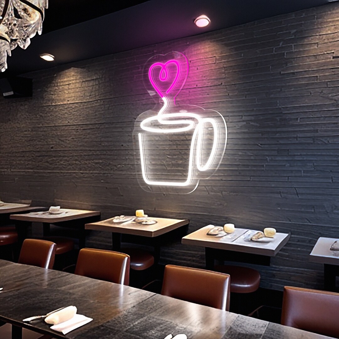Coffee Neon Sign,coffee Shop LED Sign,coffee Shop Decor,neon Bar Sign ...