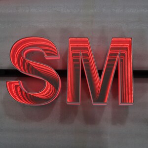 Custom LED Track Channel Letters for Unique and Stylish Wall Signs ...