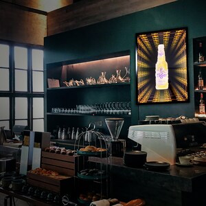 Personalized LED 3D Logo Infinity Mirror Display,handcrafted Infinity ...