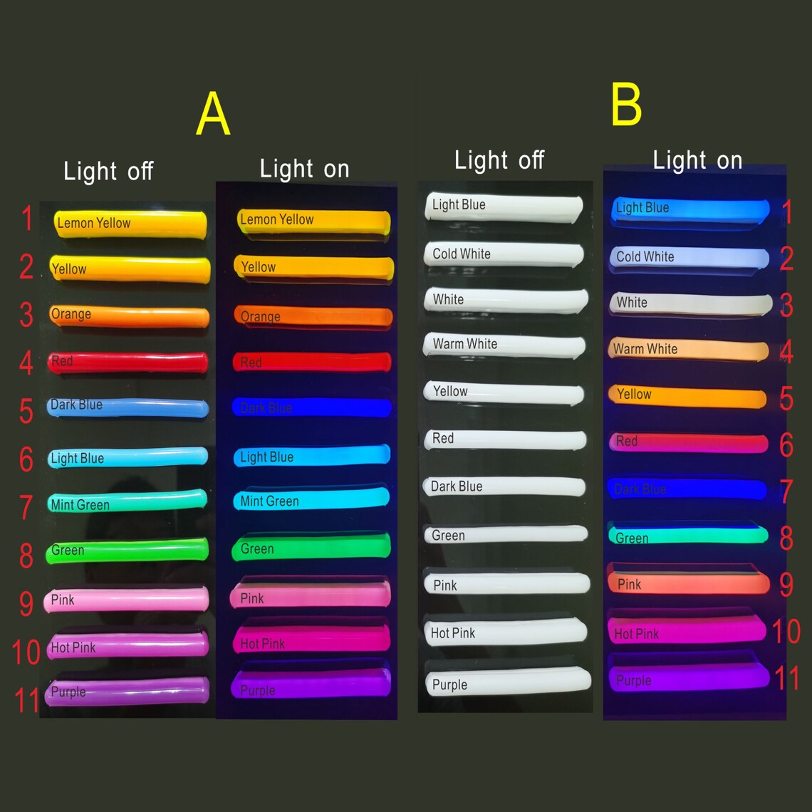 Custom Logo Neon Sign LED Neon Flex Logo Sign Logo Neon | Etsy