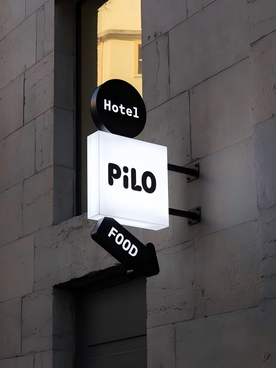 Custom Led Light Box Signboard,rectangle Street Signage,business ...