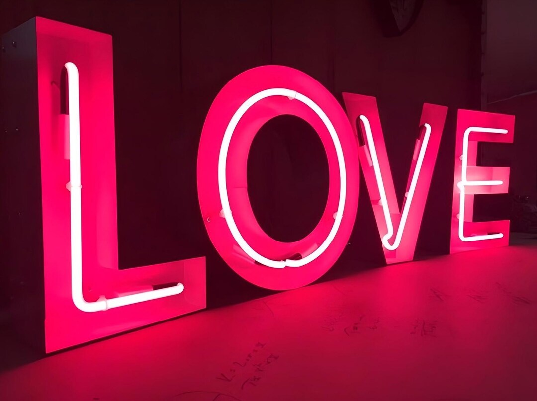 Custom Large Business Neon Sign,custom Metal Neon Sign,large Neon ...