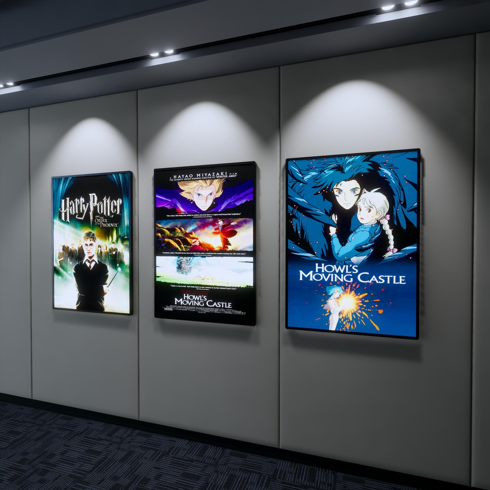 Movie Poster LED Light Box - Custom Illuminated Frame for Cinematic ...