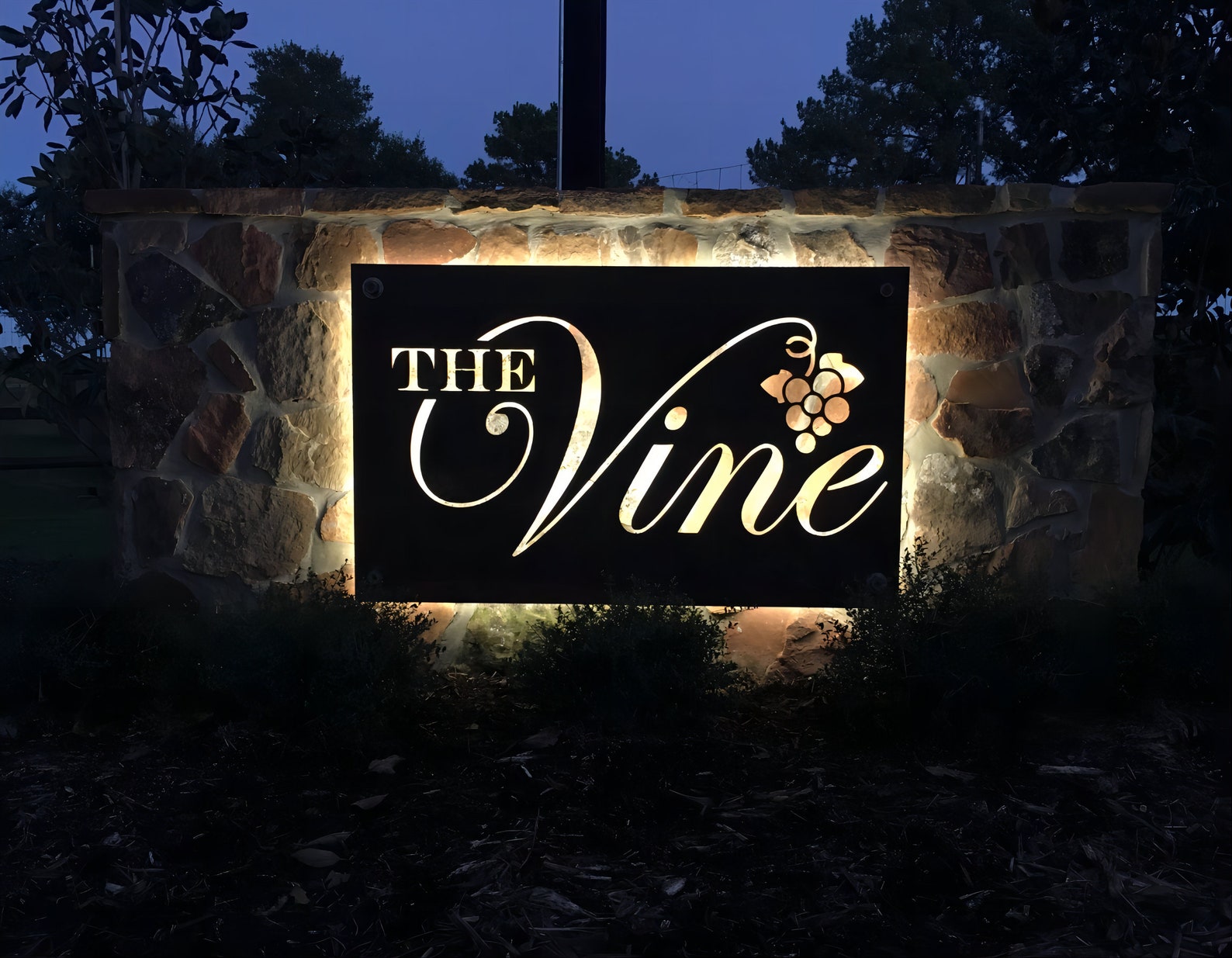 Custom Light Box Logo Sign, Handcrafted Business Name Plaque, LED ...