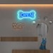 Open Neon Sign With Dog Bone, Pet Shop Open Sign, Open Sign for ...