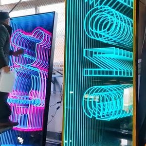 Custom Led Infinity Mirror,led 3D Logo Sign,neon Mirror ...