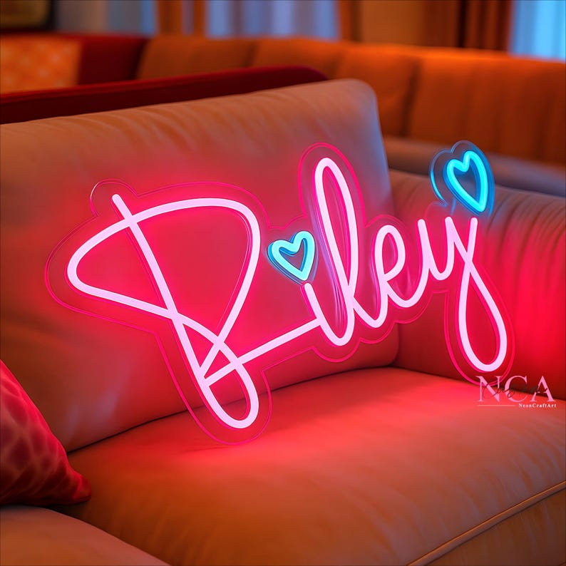 Personalized Led Name Sign Custom Teenage Girl Gifts,custom Neon Name ...