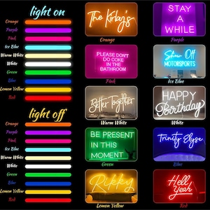 Personalized Led Name Sign Custom Teenage Girl Gifts,custom Neon Name ...