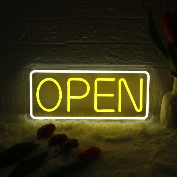 Neon Restaurant Open Signs - Etsy