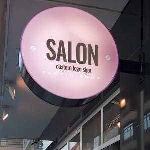 Custom Outdoor LED Light Box Sign | Personalized Wall Hanging ...