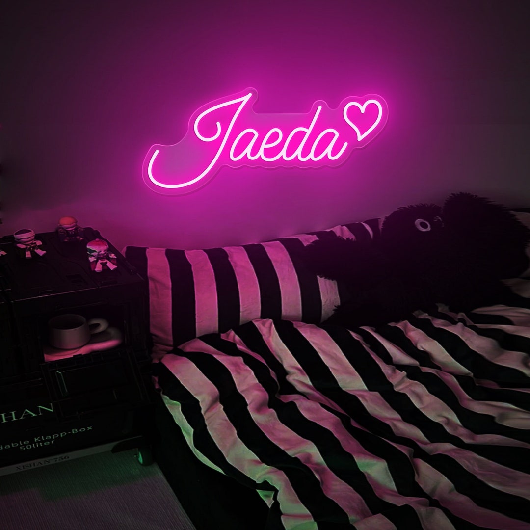 Custom Name Sign, Wedding Neon Sign, Family Name Neon Sign, Neon Name ...