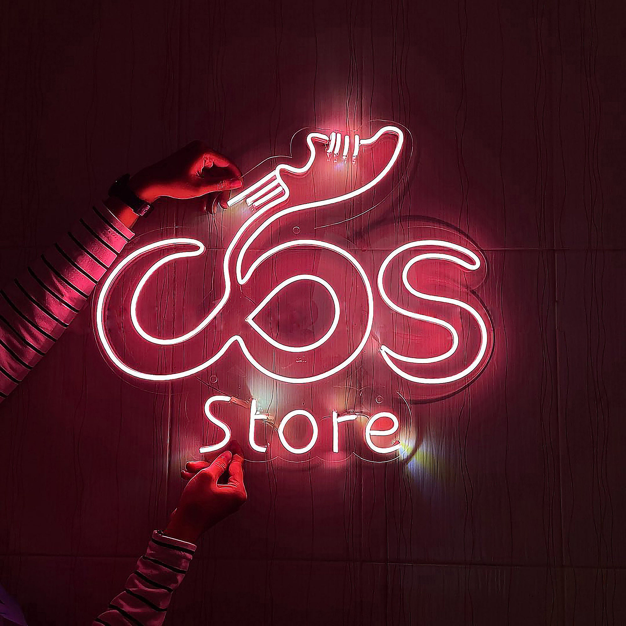 Custom Neon Business Brand LOGO Neon Sign Custom LOGO Neon | Etsy