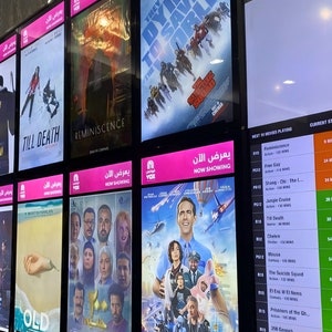 Led Poster Frame Light Box,custom Ultra-thin LED Light,custom Movie ...