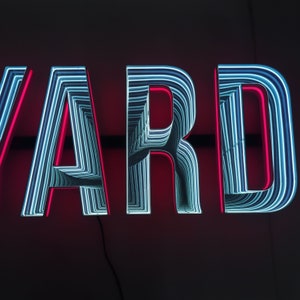 Custom Infinity Mirror Letter Number,custom Light up Business Logo ...