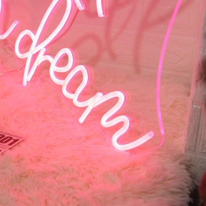 It Was All a Dream Led Neon, Neon Sign Bedroom, Wedding Decor Sign ...