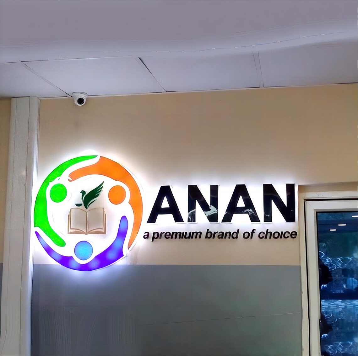 Custom LED Business Sign - 3D Illuminated/backlit Letters - Waterproof ...