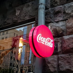 Double-sided Advertising Light Box,custom Double-sided LED Sign,outdoor ...