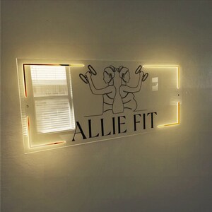 Personalized Wall Acrylic Sign,custom Beauty Bar Sign for Salon,custom ...