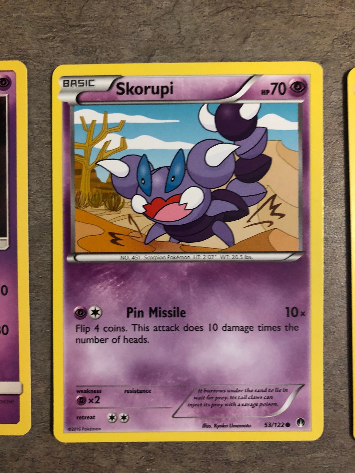 Pokémon Cards 5 Psychic Type New Trading Cards - Etsy