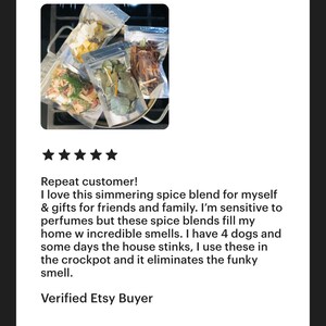 Simmering Spices Variety Pack - Etsy