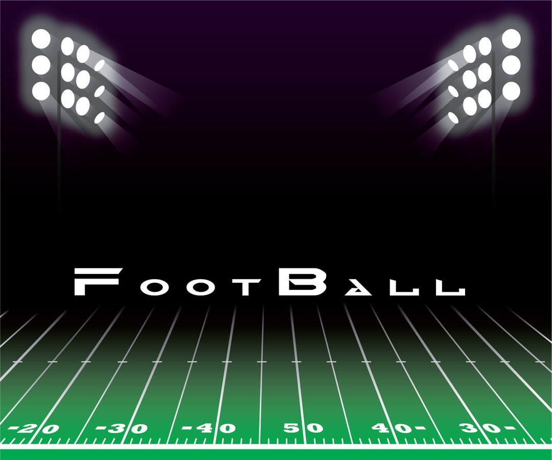 Football Field Download Vector File Svg Png Eps Cdr - Etsy