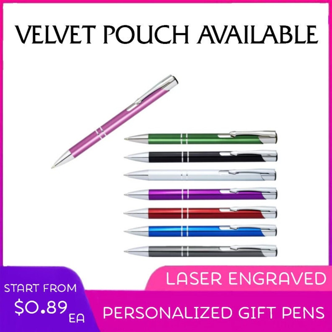 Bulk Personalized Engraved Pen, Custom Engraved Pen, Custom Engraved ...