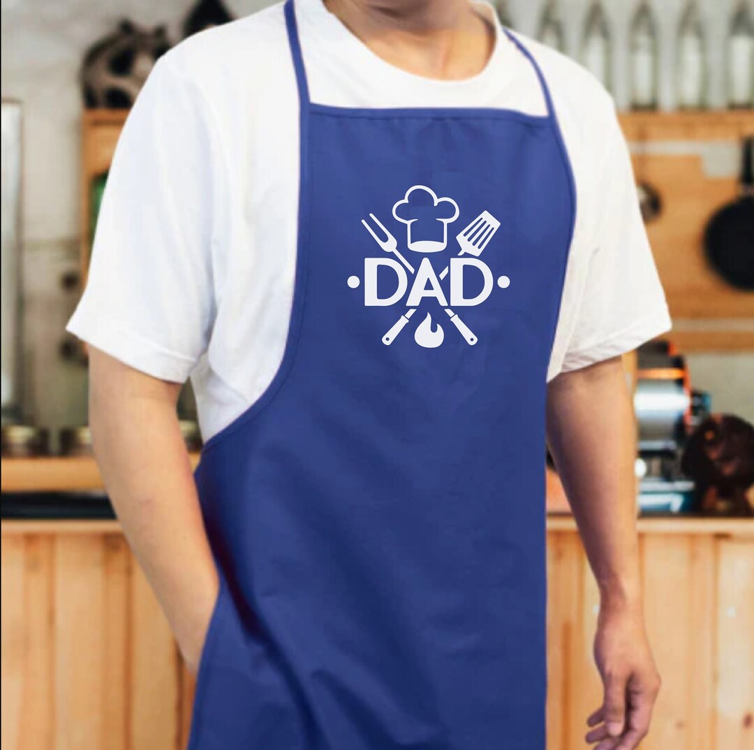 Personalised Apron, Father's Day Gift Apron, Gift for Dad, Gift for ...