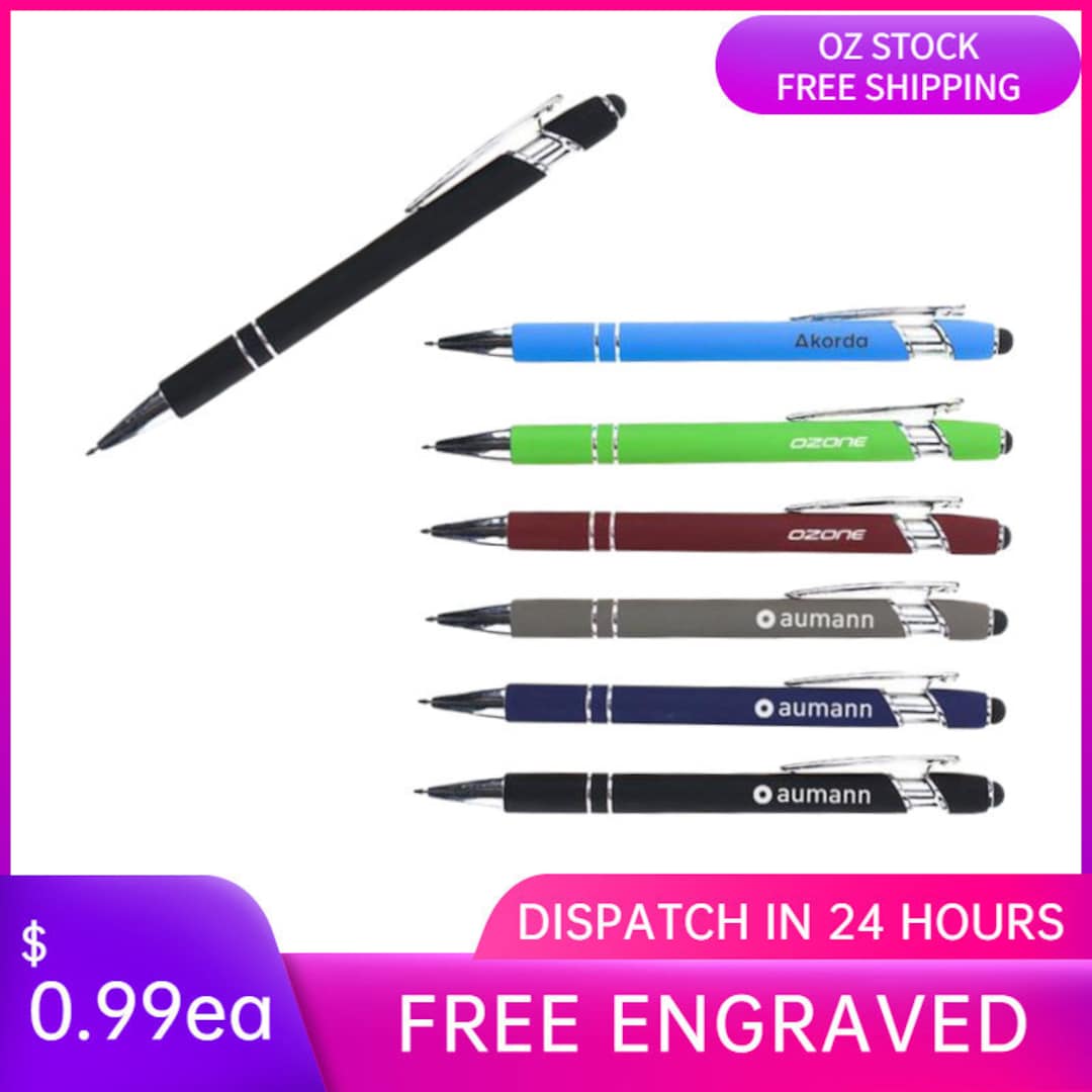 Bulk Personalised Engraved Pens, Custom Engraved Pens, Custom Engraved ...