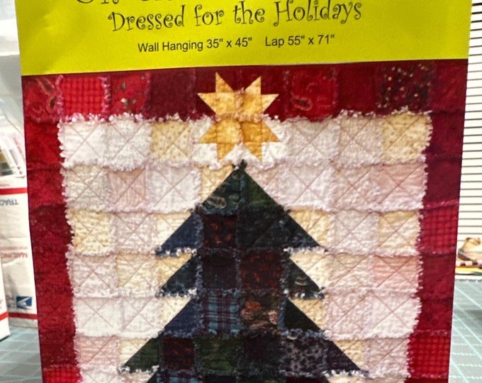 Oh Christmas Tree, Rag Quilt Pattern by Karla Alexander - Etsy