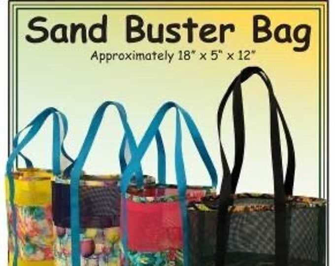 Sand Buster Bag Pattern Create a Fun Tote - Etsy